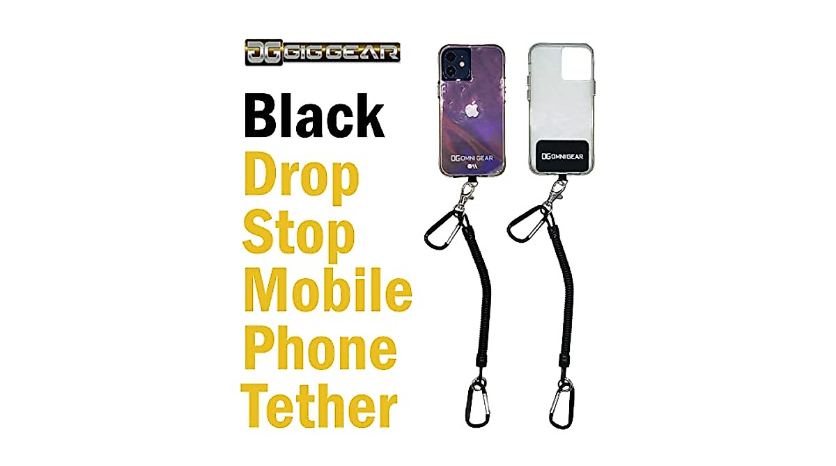Drop Stop Phone Tether for Drop & Theft Protection | Universal & Secure