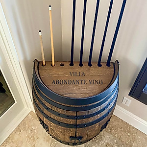 1/2 Wine Barrel Storage Cabinet