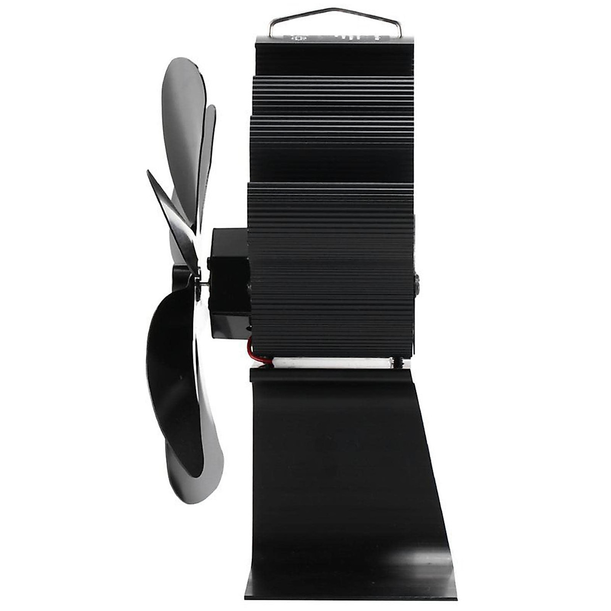 BIVITA Heat Powered Stove Fan, 6 Blade Fireplace Fan for Wood Burning Stove, Heat-Powered WoodStove Fan, Wood Stove Accessories, Quietly Circulating Warm Air