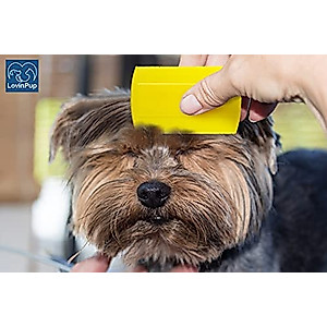 LovinPup Dog Flea Comb for Grooming, Lice Comb for Dogs, Double Sided Professional Comb Set to Remove Fleas and Lice, Fine Tooth Comb for Large or Small Cats and Dogs