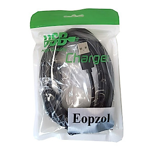 Eopzol 10ft Feet Long USB Power/Charger Cable Cord for Nintendo Wii U Pro Controller