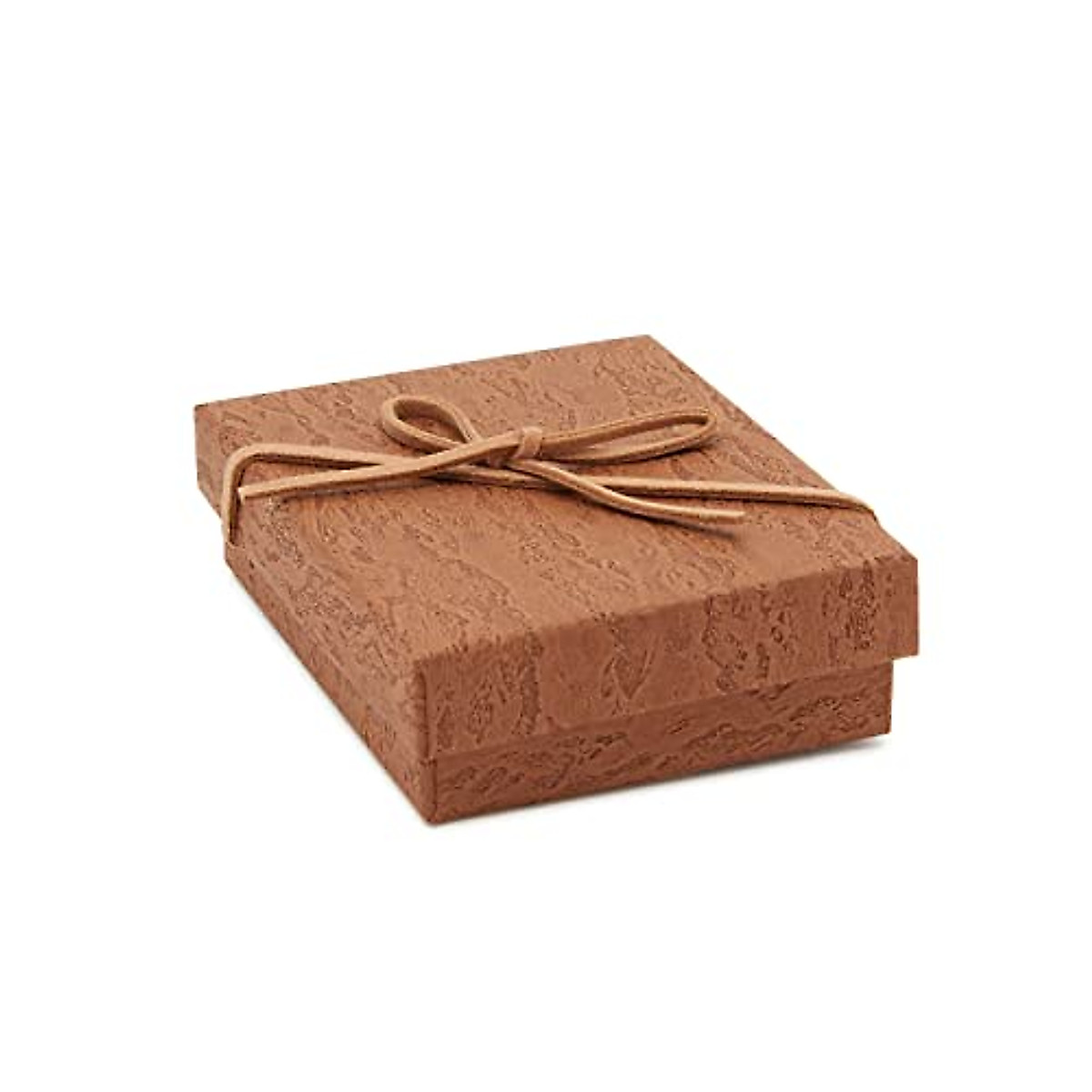 Small Jewelry Gift Boxes for Necklace, Earring, Ring, Pendant, Bracelet, Anklet, Jewelry Holder, Packaging Box with Lids, Bow, Velvet Inner (3.6 x 2.7 x 1 Inch, 12 Pack)