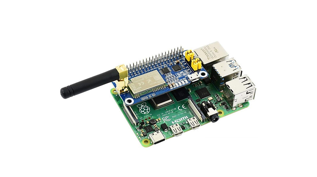 SX1262 LoRa HAT for Raspberry Pi - 915MHz Modulation