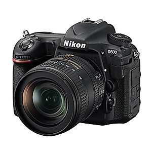 Nikon D500 DX-Format Digital SLR with 16-80mm ED VR Lens (International Model)