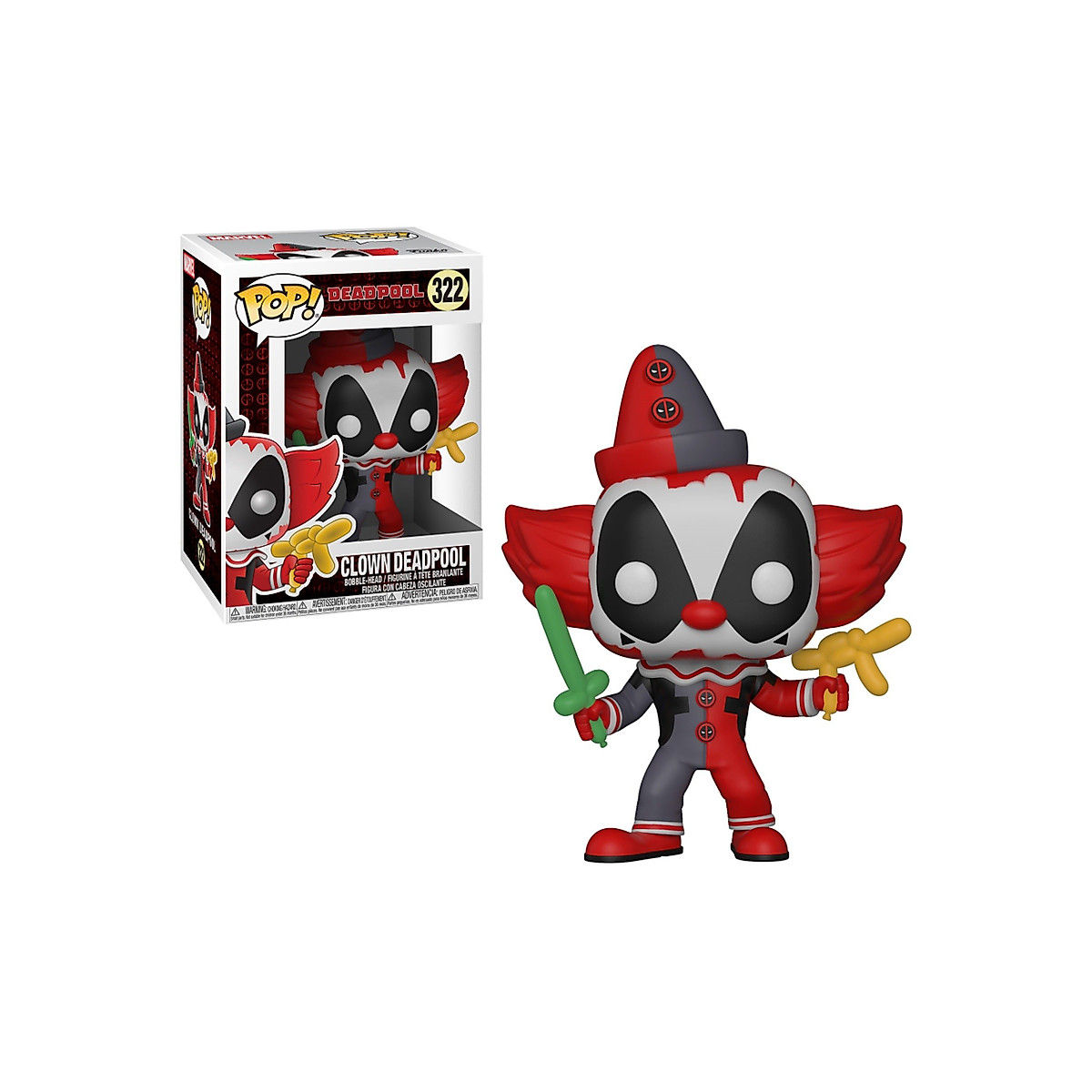 Funko POP! Marvel: Deadpool Playtime - Deadpool Clown