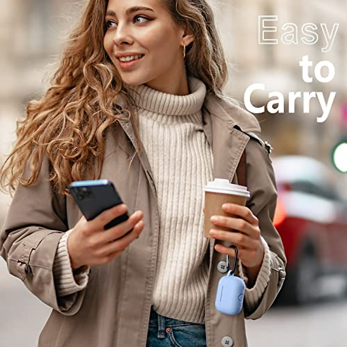 Lerobo for AirPods Pro 2nd/1st Generation Case Cover with Keychain & Lanyard,Soft Silicone Skin Full Protective AirPod Pro Case for Apple Airpod Pro 2022/2019 Charging Case [Front LED Visible] Lilac