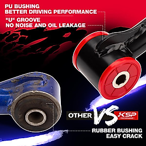 KSP 2-4inch Upper Control Arms Compatible with Ford F-150, Suspension Kits Tubular Black Arms Alignment Lift 2 to 4” for 2004-2020 F150, Replacement Factory/Stock Suspension Arms, 2nd Generation