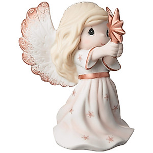 Precious Moments Rejoice in The Wonders of His Love 9th Annual Angel Bisque Porcelain 191023 Figurine, One Size, Multi