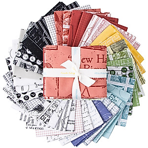 J Wecker Frisch Sew Journal 36 Fat Quarters Riley Blake Designs FQ-13880-36