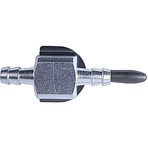 Fuel Shut Off Valve 1/4 Inch Line (Pack of 2) Compatible with 180 Degree Oregon 07-403 07403 Scag 48568 Sunbelt B1SB868 Heavy-Duty Inline Cut Petcock Diesel Petrol Gas Shut Off Valve