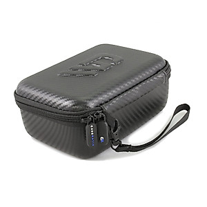 CASEMATIX Lavalier Mic Case Compatible with Kimafun 2.4g Wireless Microphone and Accessories - Includes Hard Case Only