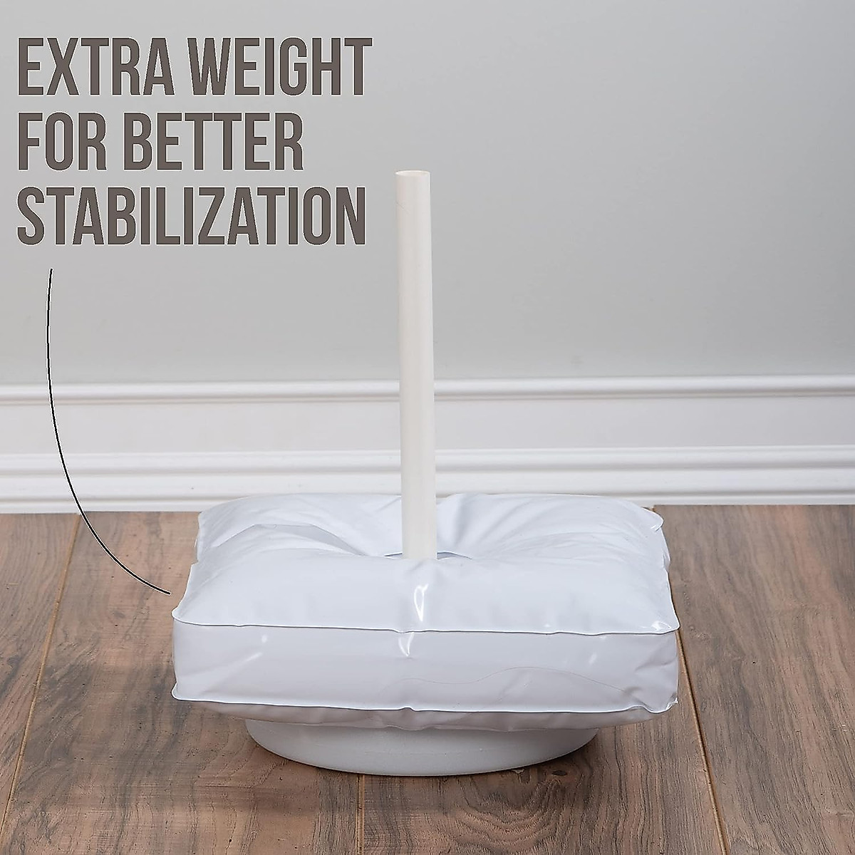 Prextex Balloon Column Kit - Set of 2 Balloon Columns, 5ft Tall | Balloon Arch Stand/Frame, Balloon Tower Holder, Balloon Column, Backdrop | Wedding, Baby Shower, Halloween, Birthday Party, Decoration