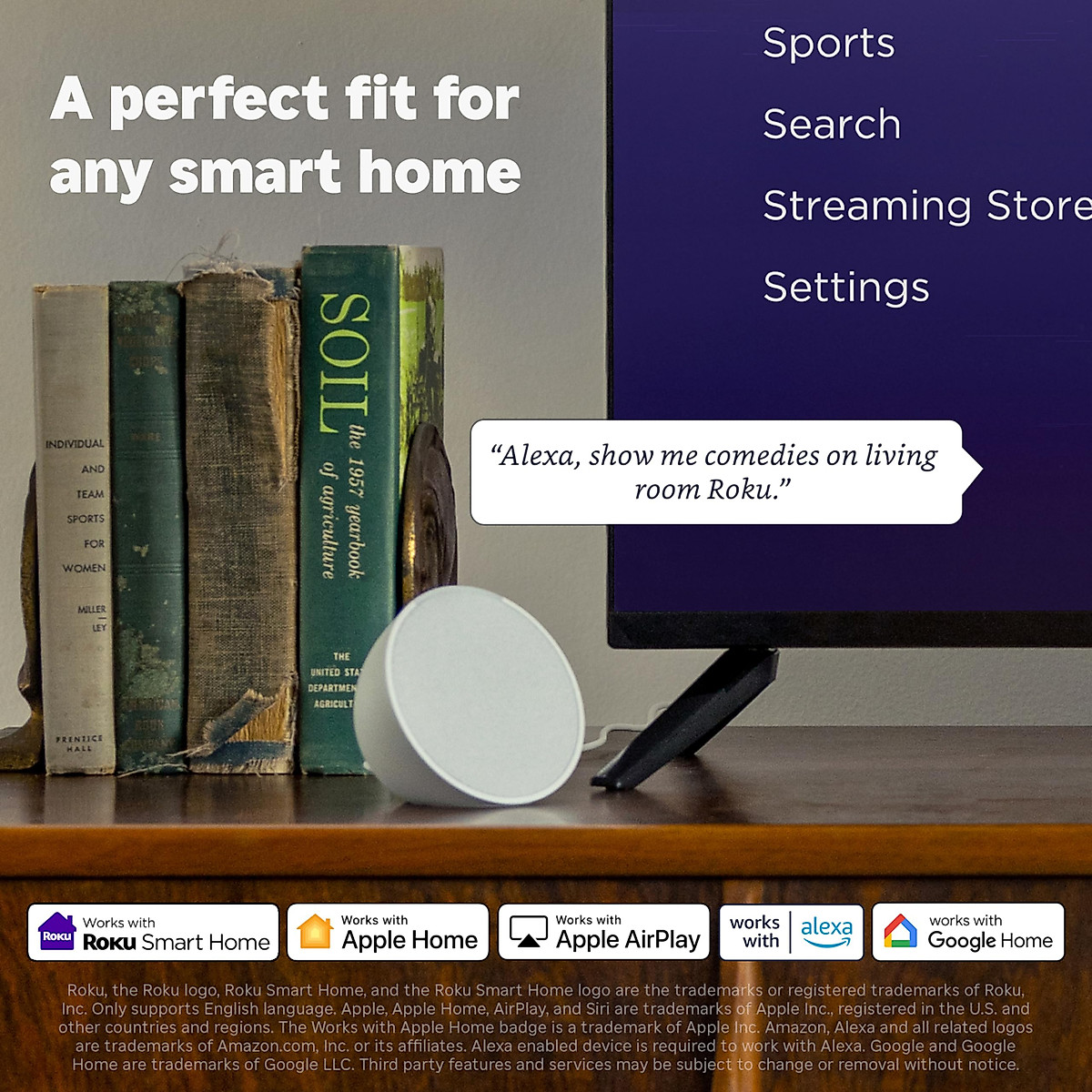 Roku Streaming Stick 4K | Streaming Device 4K/HDR/Dolby Vision with Roku Voice Remote and TV Controls