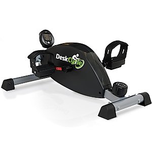 DeskCycle Under Desk Bike Pedal Exerciser - Stationary Bikes for Home & Office - Standard and Adjustable Height Versions