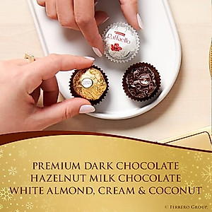 Ferrero Rocher Collection 2024 Advent Calendar, 24 Piece Premium Gourmet Assorted Chocolate, Hazelnut Milk Chocolate, Dark Chocolate and Coconut, 9.6 Oz