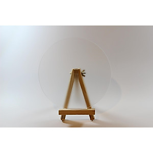 Frosted Acrylic Cake Circle, Blank Disc for D.I.Y - 6 Inch Diameter Acrylic Round Disc, Perfect for Cake Decorating Vinyl Craft Project - 6 Inch Multipurpose Plexiglass (3 Units)