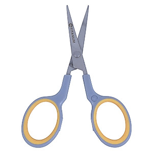Westcott 4" Sewing Titanium-Bonded Embroidery Scissors, Curved (13865)
