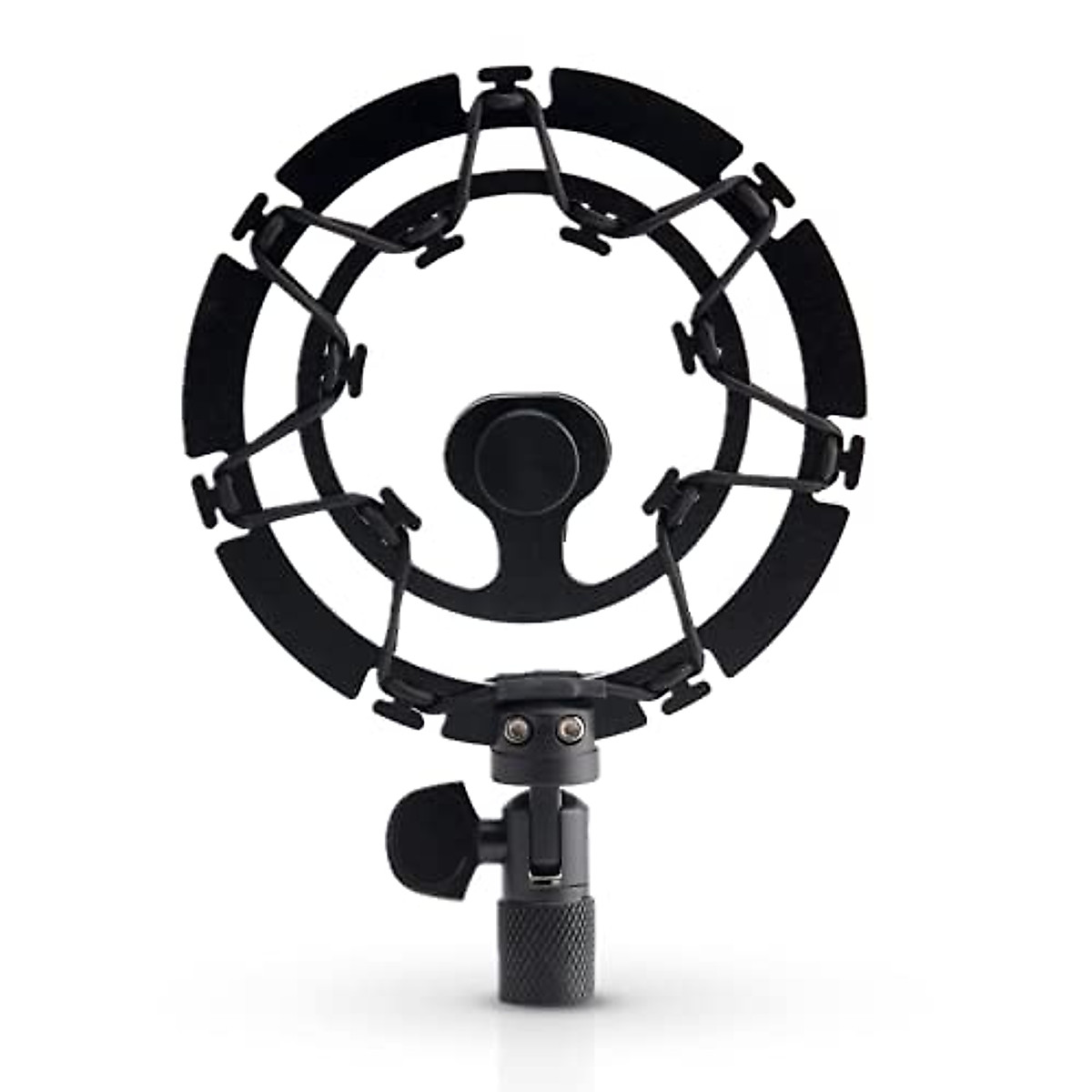 Auphonix Pro Microphone Shock Mount - Mic Holder Compatible w/Blue Yeti, Snowball & Pro Microphones