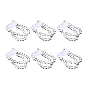 Wrist Corsage Bands,6 Pcs DIY Pearl Wrist Bands Elastic Wristlets Corsage Accessories Wedding Wrist Corsages Bracelets For Wedding Party Prom Bride