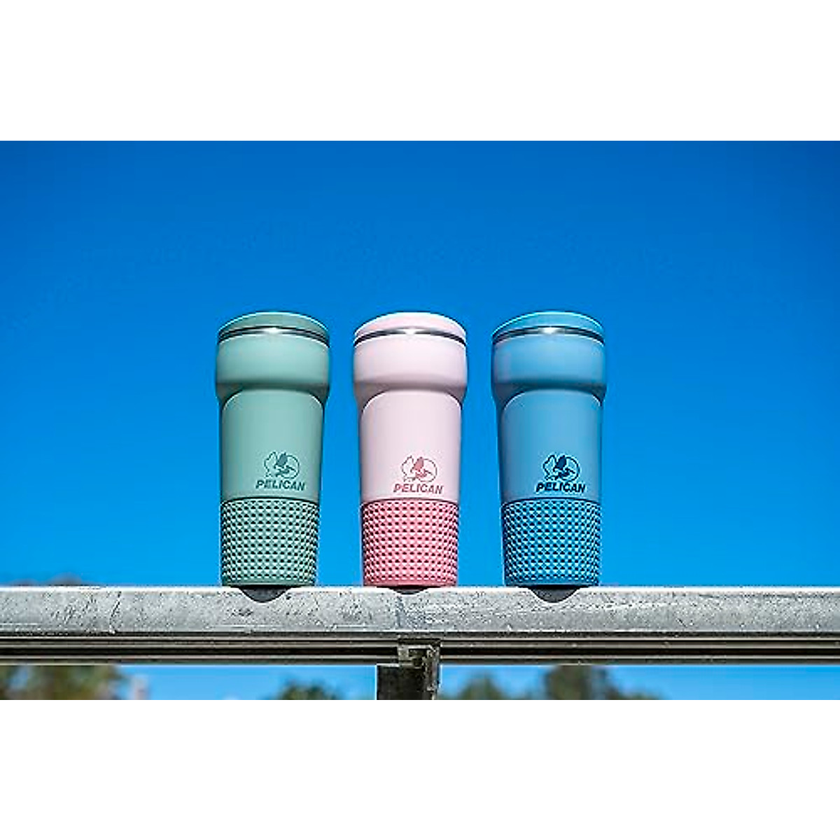 Pelican Hydration Pelican Cascade™ 22 oz Vacuum Insulated Tumbler - Recycled Stainless Steel Double Wall Travel with Dual Lid, Powder Coated Insulated Coffee Mug For Hot Cold Drinks, Lilac