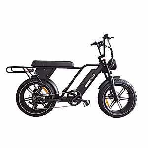 COR eBikes Nitro R Road Electric Bike/Moped - Matte Black