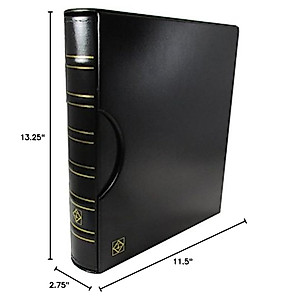 Lighthouse Grande Classic Coin Album Set for up to 36 Certified Coin Holders Black