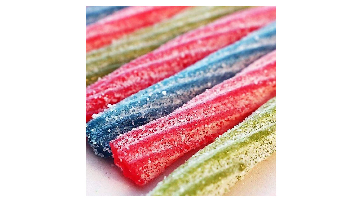 Sour Punch Twists - Chewy Candy Tub of 4 Flavors