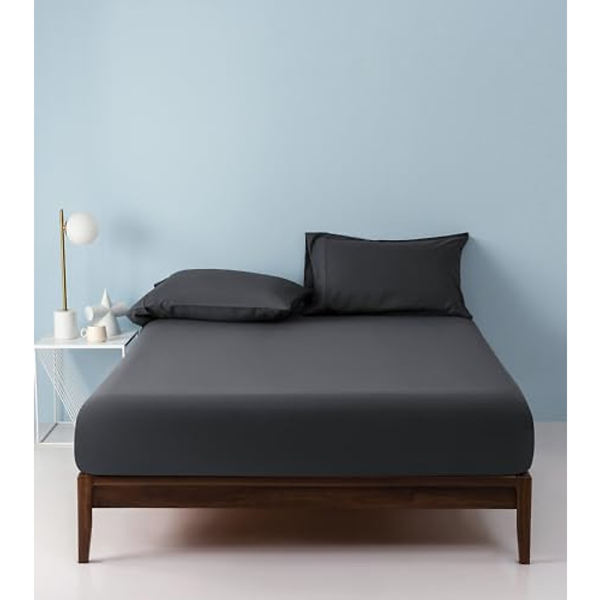 KeoWin 18 Inch Full Sheets Deep Pocket,Cooling Sheets Queen Deep Pockets,Microfiber Sheet Set Deep Pocket,Lightweight Soft & Wrinkle Free