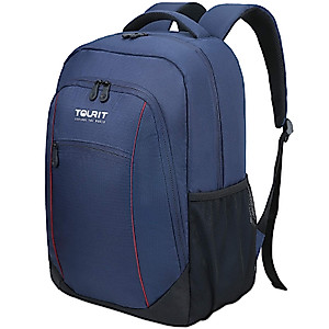 TOURIT Insulated Cooler Backpack Lightweight Backpack Cooler Bag Leak-Proof Backpack with Cooler for Men Women to Work, Picnics, Hiking, Camping, Beach, Park Day Trips, 25 Cans