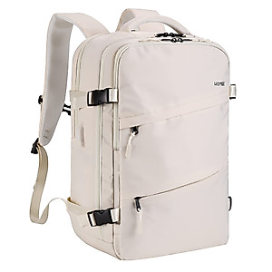 HOMIEE Travel Backpack Flight Approved 40L Carry on Bags for Airplane, 15.6 Inch College School Laptop Backpack Waterproof Gym Bag Casual Daypack Weekender Overnight Duffel Bag Outdoor Sports Rucksack