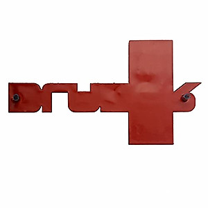 Set of 2 K5 Blazer Front Fender Emblem 3D Logo Badge Replacement for 1981-1987 Blazer Truck Models 14051844 (Silver Black)