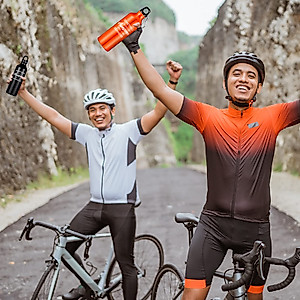 Hoolerry 12 Pack Multi Color Aluminum Water Bottle Sometimes You Forget You're Awesome Lightweight Reusable Bike Backpacking Water Bottles Bulk with Buckle and Twist Cap for Travel Sport(25 Oz)