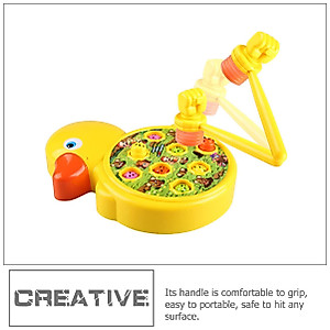 Toyvian Circus Hammer 8Pcs Squeaky Hammer Squeak Hammer Toy squeaking Hammer Rubber Hammer Mallet Pounding Hammer Toy Halloween