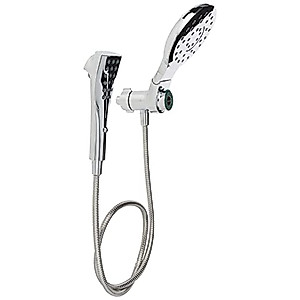 Moen 220C2EP Verso Rainshower/Handshower Combination with Infiniti Dial and Magnetix Docking, Chrome