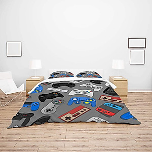 Find Sun Video Game Controller Duvet Cover Set Twin Bedding set Covers 1 Duvet Cover and 1 Pillow Shams without Comforter