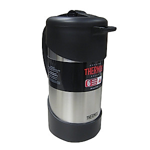 Thermos NCI1000SS4 Vacuum Insulated Stainless Steel Gourmet Coffee Press, 34-Ounce, 9.2"x 6.9"x 4.3"