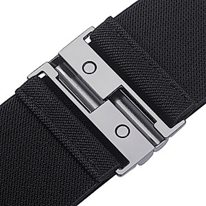 Syuer Womens Wide Elastic Waist Belt Cinch Belt Trimmer Stretch Waistband