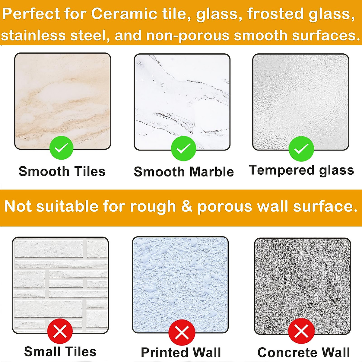 ENUODA Shower Foot Rest with Powerful Non-Slip Suction Cup Waterproof Shower Stool for Inside Shower Shaving Legs Suitable for People Who Need to Keep Body Balance (Reusable, No Drilling)