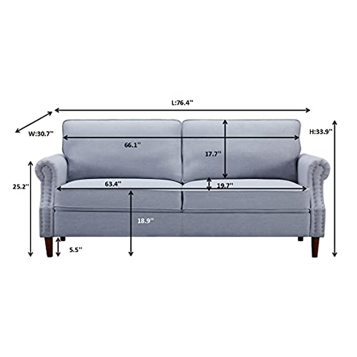 3P-Seater Sofa