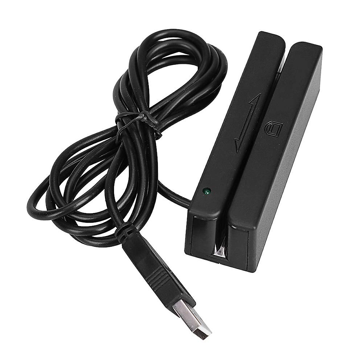 Magnetic Card Reader magnetic stripe reader writer, USB MSR90 3 Tracks Hi-Co Magnetic Stripe Credit Card Swipe Reader