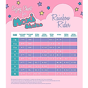 Moxi Skates - Rainbow Rider - Fun and Fashionable Womens Roller Skates | Asphalt Black | Size 8