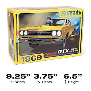 AMT 1969 Plymouth GTX Hardtop Pro Street 1:25 Scale Model Kit