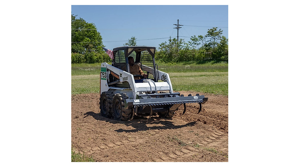 Titan Attachments 72in Ripper Scarifier Skid Steer Attachment, Quick ...