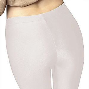 Women's Soft Leggings Golf Sun Protection Pants Leggings Compression Stockings White