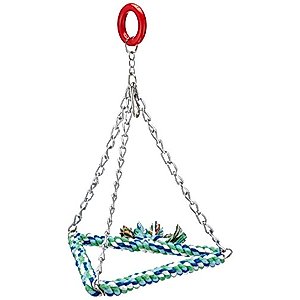 Paradise 8-Cotton Triangle Bird Swing, Medium
