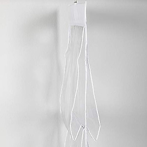 Richards Homewares Hanging Purse Organizer, 8-Compartments, Clear Vinyl