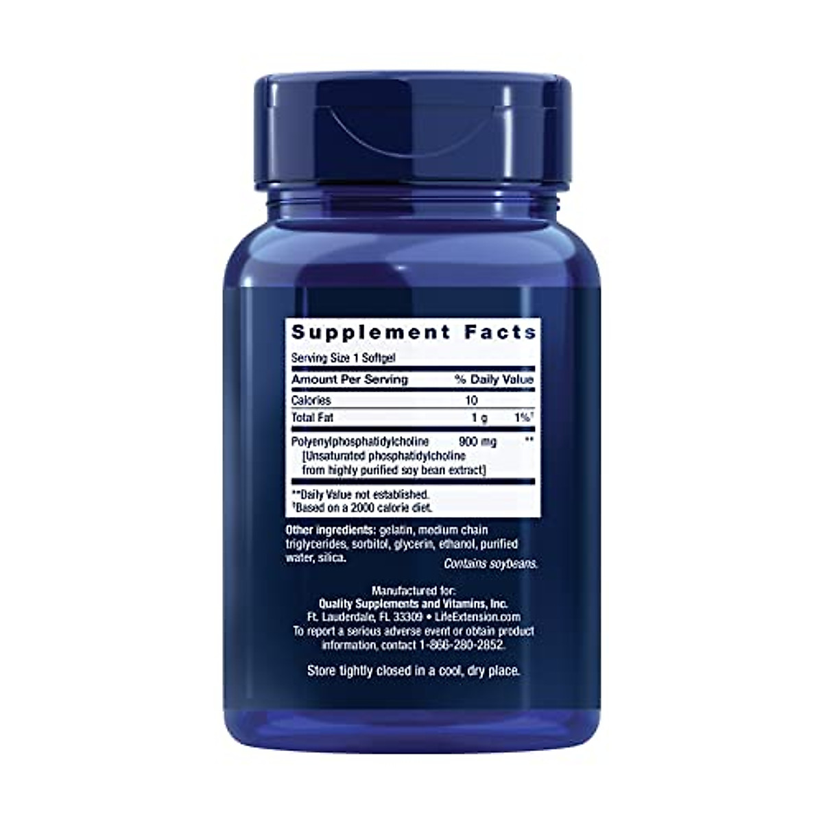 Life Extension HepatoPro Polyunsaturated Phosphatidylcholine - Phosphatidylcholine PPC Supplement for Liver Health Support and Detox – Non-GMO, Gluten-Free – 60 Softgels