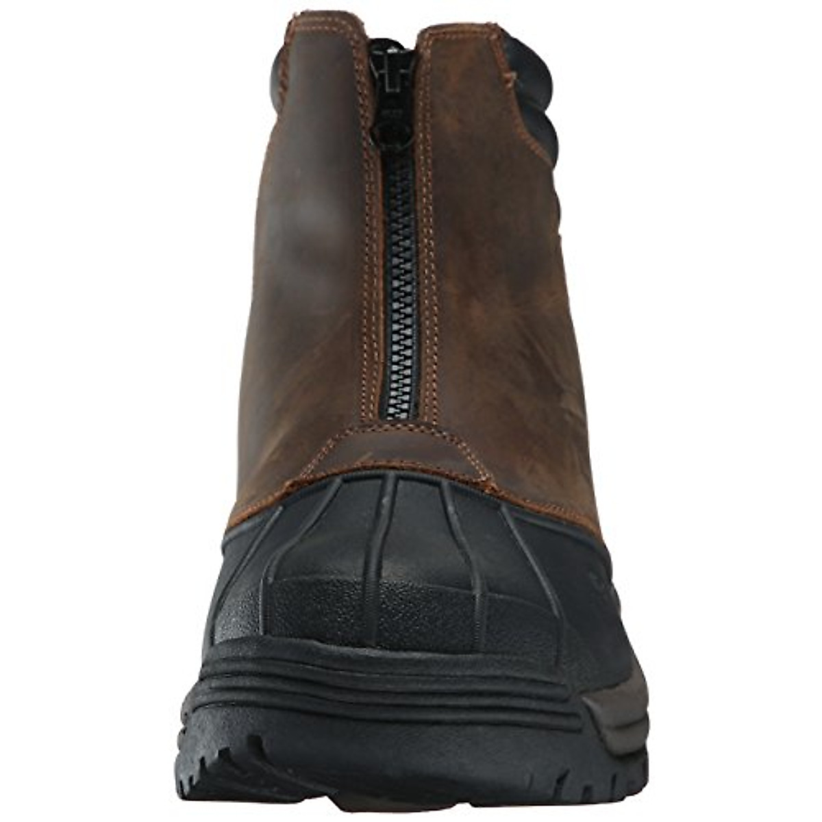 Propét mens Blizzard Mid Zip-m hiking boots, Brown/Black, 10 3X-Wide US