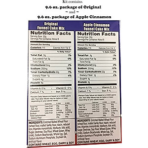 Fun Pack Foods - Carnival Funnel Cakes Deluxe Kit