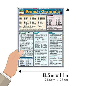 French Grammar: a QuickStudy Laminated Reference Guide